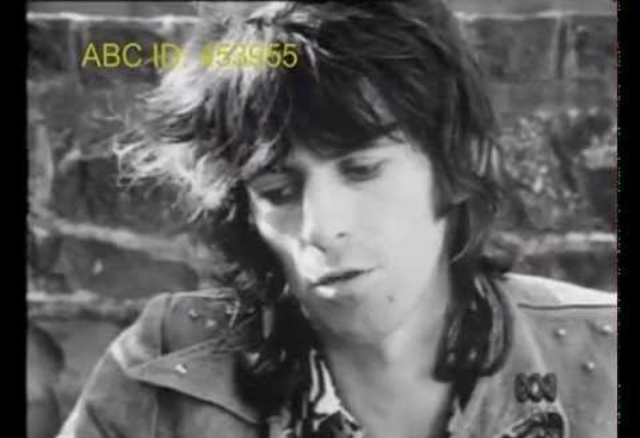 Keith Richards GTK interview 1973. Rolling Stones on video.